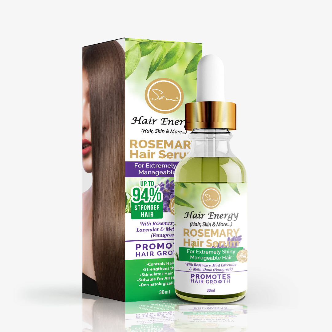 Rosemary Hair Serum For Extremely Shiny Manageable Hair – Hair Energy ...