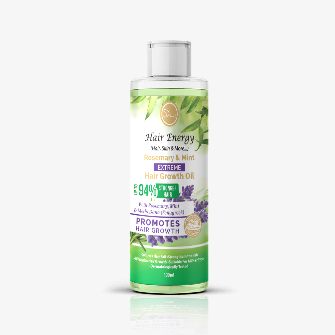 Rosemary & Mint Extreme Hair Growth Oil – Hair Energy by Ayesha Sohaib