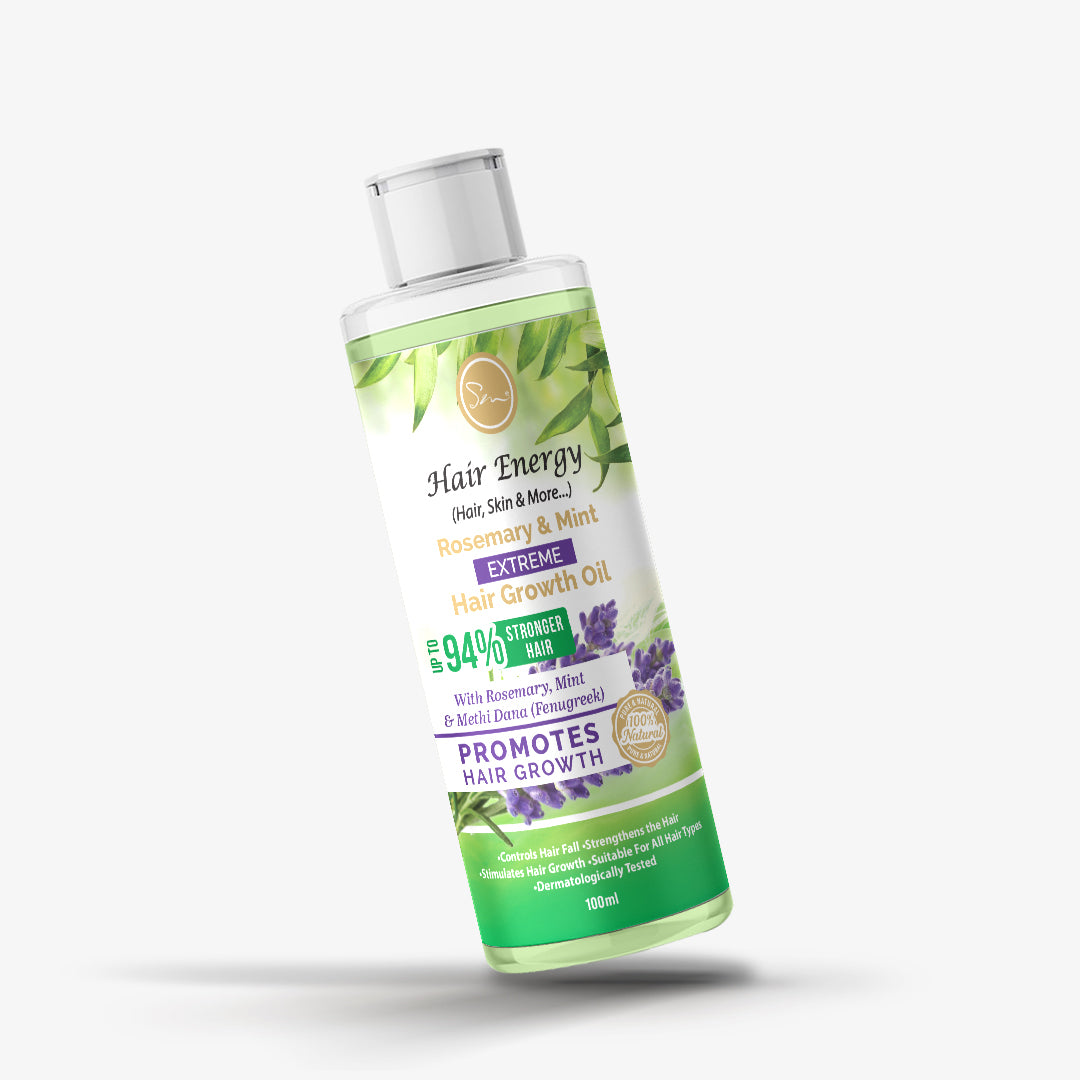 Rosemary & Mint Extreme Hair Growth Oil – Hair Energy by Ayesha Sohaib