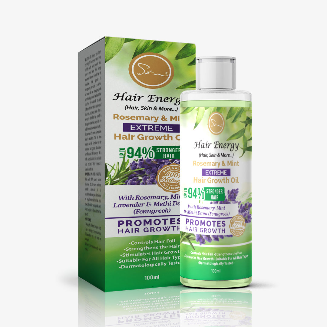 Rosemary & Mint Extreme Hair Growth Oil – Hair Energy by Ayesha Sohaib