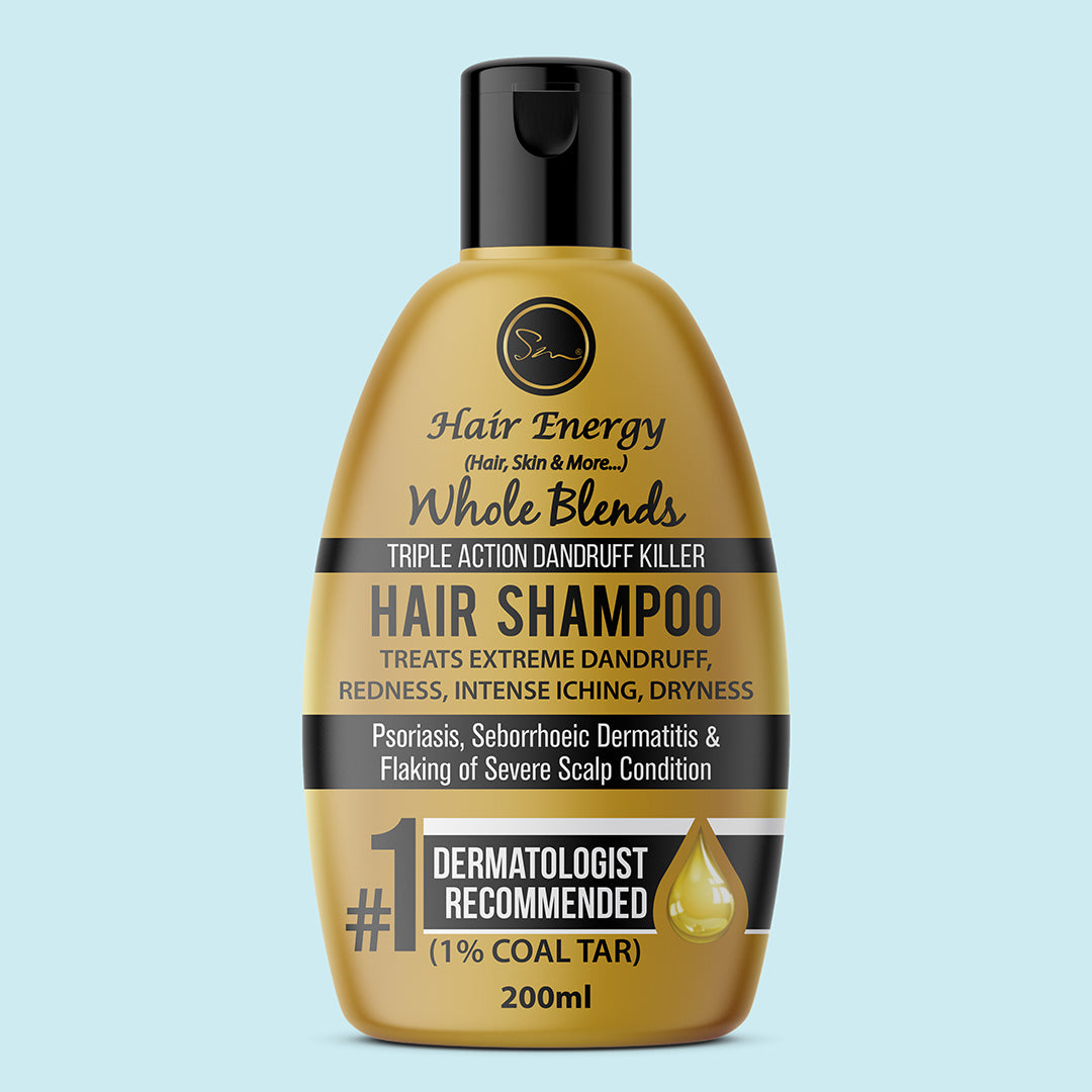 WHOLE BLENDS TRIPLE ACTION DANDRUFF KILLER HAIR SHAMPOO (Actual Price ...